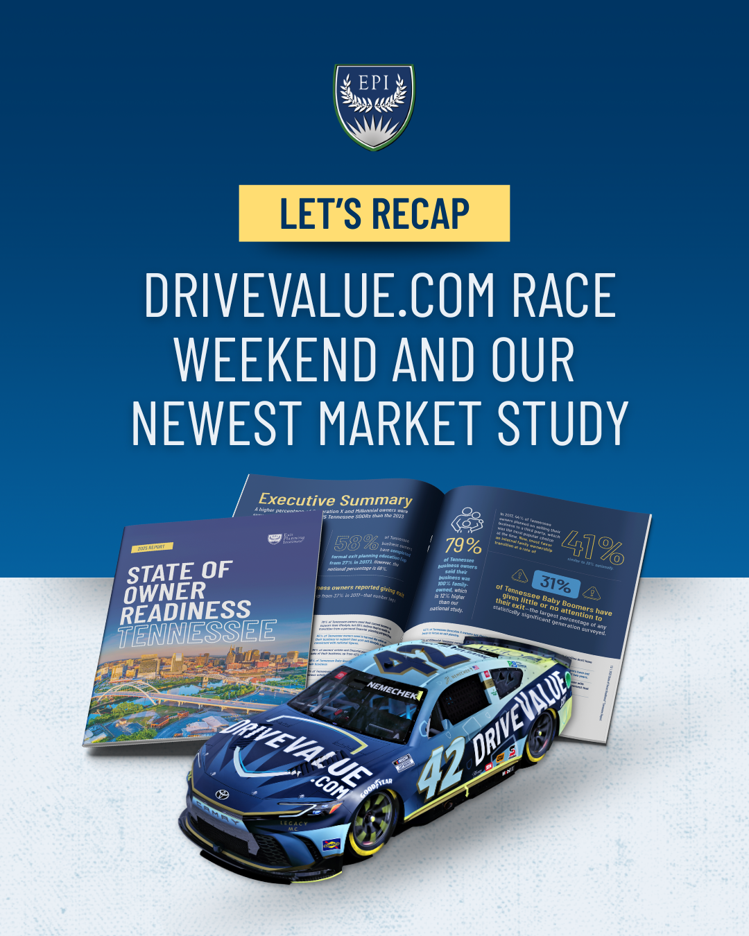 Let's Recap DriveValue.com Race Weekend and Our Newest Market Study